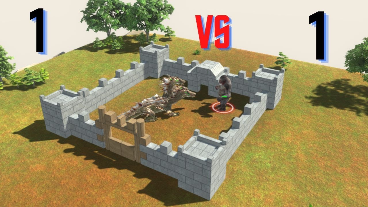 1 vs 1 ARBS fight animals revolt battle simulator tournament ...