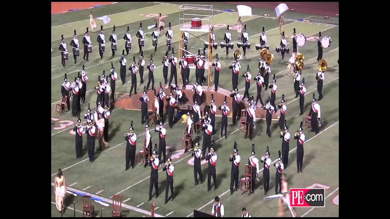 RCC band's Les Mis field show - YouTube