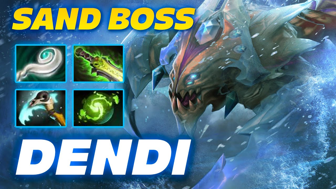 Dendi Sand King Boss - Dota 2 Pro Gameplay [Watch & Learn] - YouTube