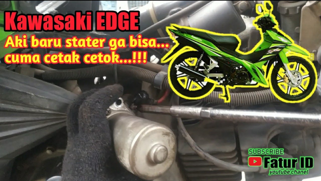 Servis Dinamo Starter Kawasaki EDGE - YouTube