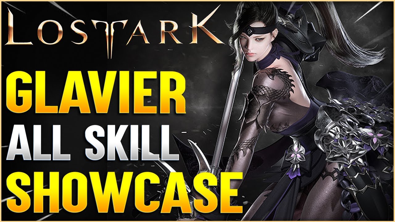 Lost Ark - Glaivier (Lance Master) all long and short spear skill showcase and AWAKENING - YouTube