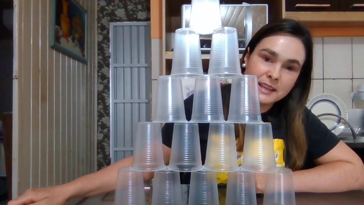 Atividade: Torre de copos - YouTube