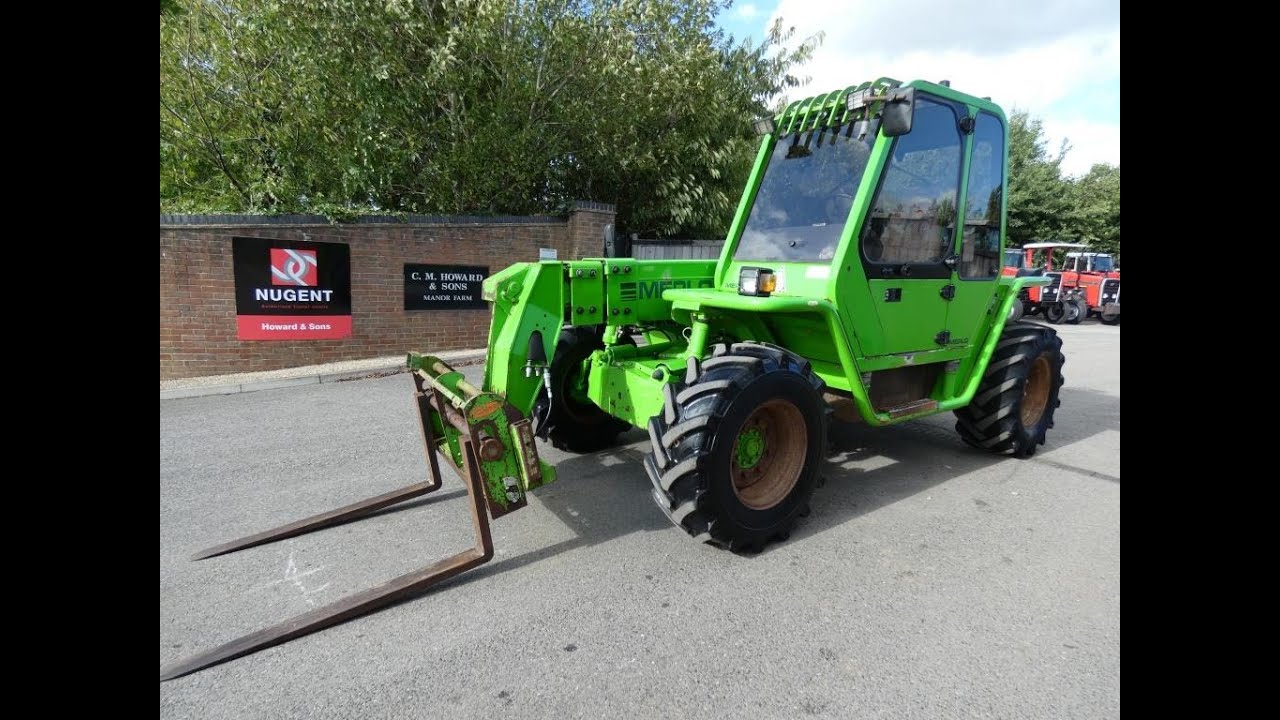 MERLO 27.9EVX TELEHANDLER WALKROUND VIDEO - YouTube