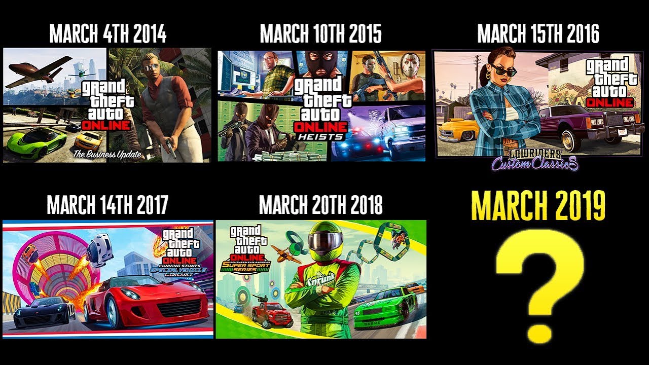 GTA Online March DLC Released Every Year Since 2013, Will This Year Be ...