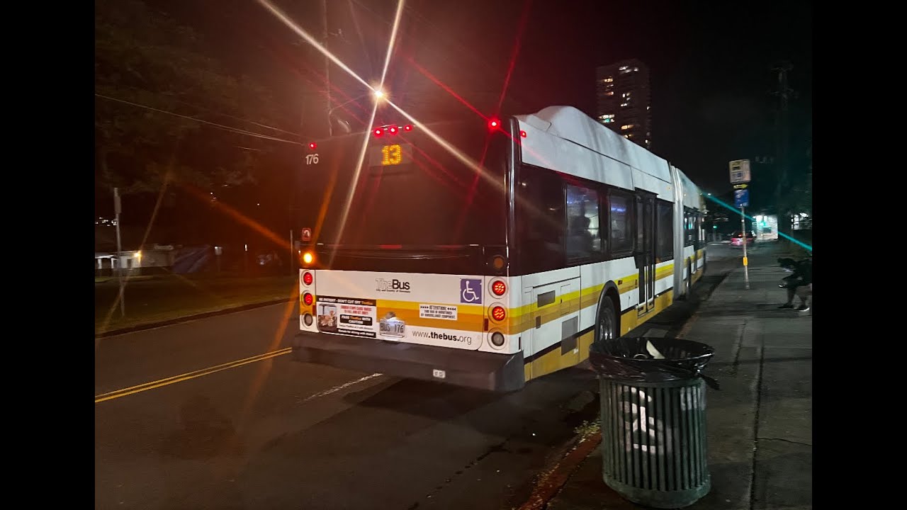[TheBus, Honolulu 2010 DE60LFR] [Oahu] Honolulu Bus #176 Route 13 (rare ...