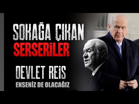 DEVLET REİS; SOKAĞA ÇIKAN SERSERİLER!