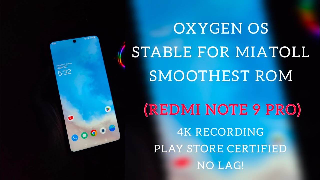 Oxygen OS 11.1 Port Rom for Redmi note 9 Pro (miatoll) Smoothest ROM ...