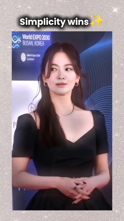 ''In Simplicit, there is beauty.'' ️#Songhyekyu - YouTube