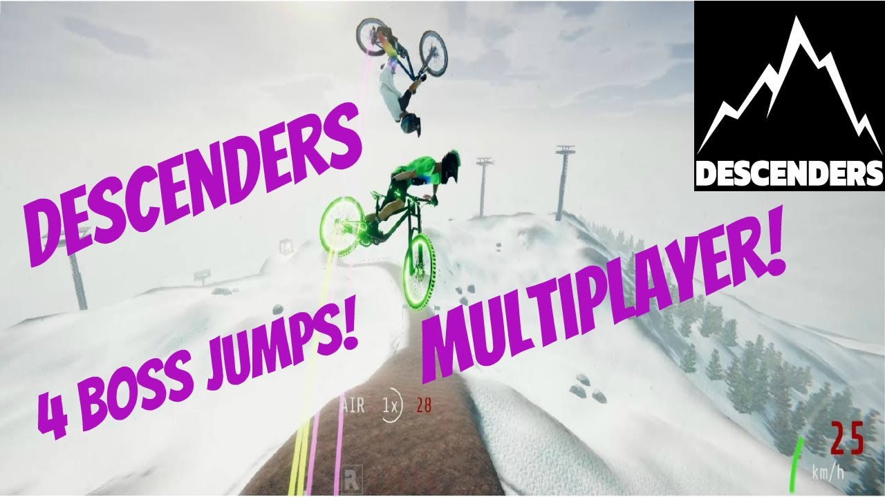 Descenders - Multiplayer - Highlands to Peaks - (With Timestamps) - YouTube