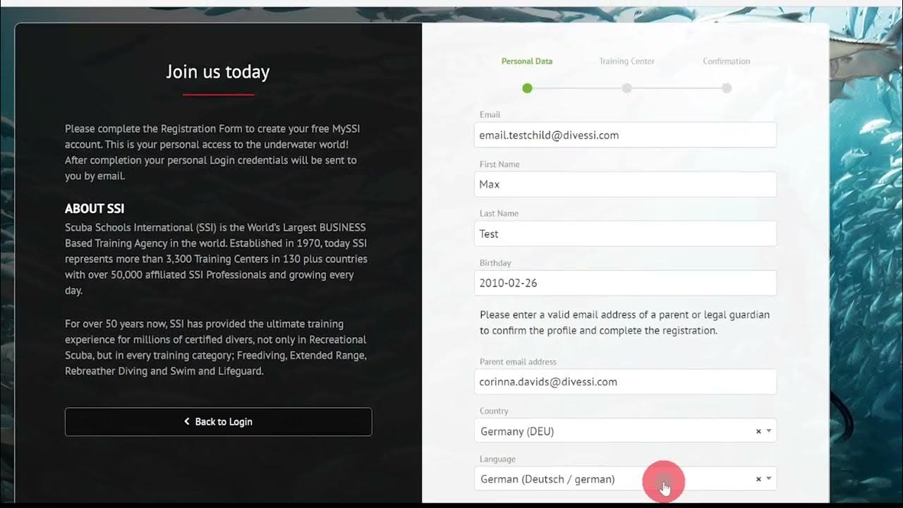 SSI Tutorial- Creating Profile for Minors - YouTube