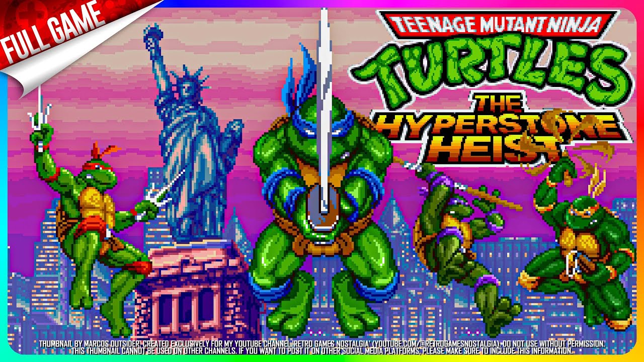 Teenage Mutant Ninja Turtles: The HyperStone Heist [Color Enhancement ...
