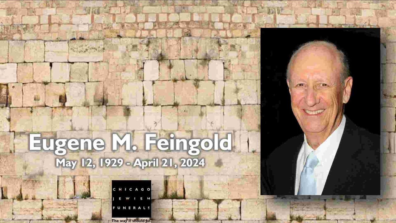 Eugene M. Feingold - YouTube