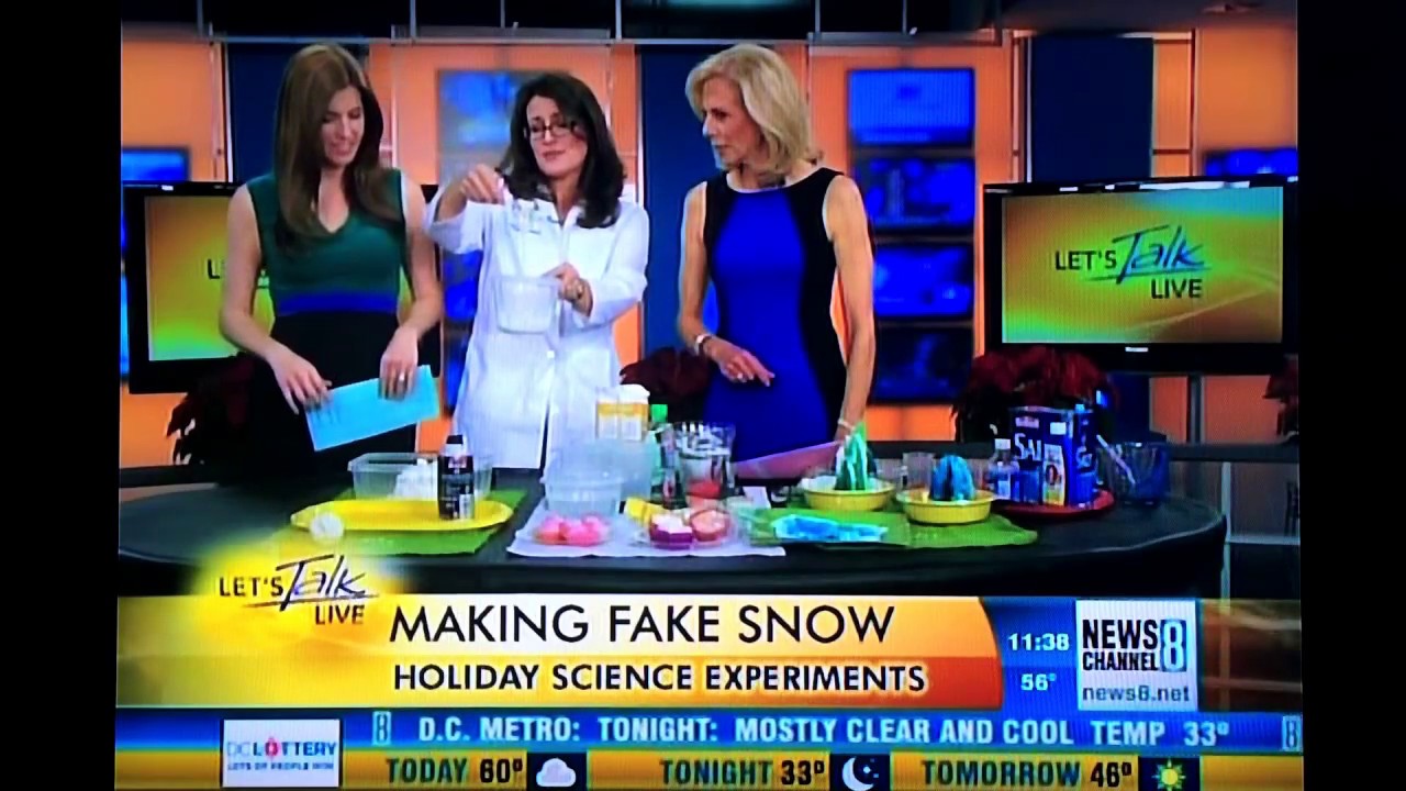 Make Play Snow. Print instructions at ExperimentExchange.com. - YouTube