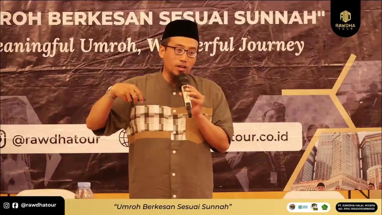 Manasik Umroh Rawdha Tour keberangkatan 8 Desember 2024 - YouTube