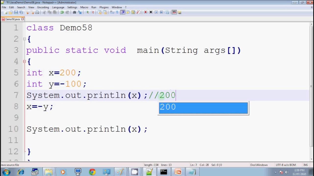 Lecture 26 variable declaration rules in java in hindi part 3 - YouTube