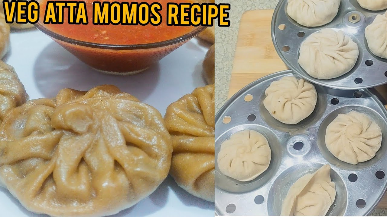 Spicy Atta Momos Recipe || Veg Momos Recipe || Spicy Street Food Recipe ...