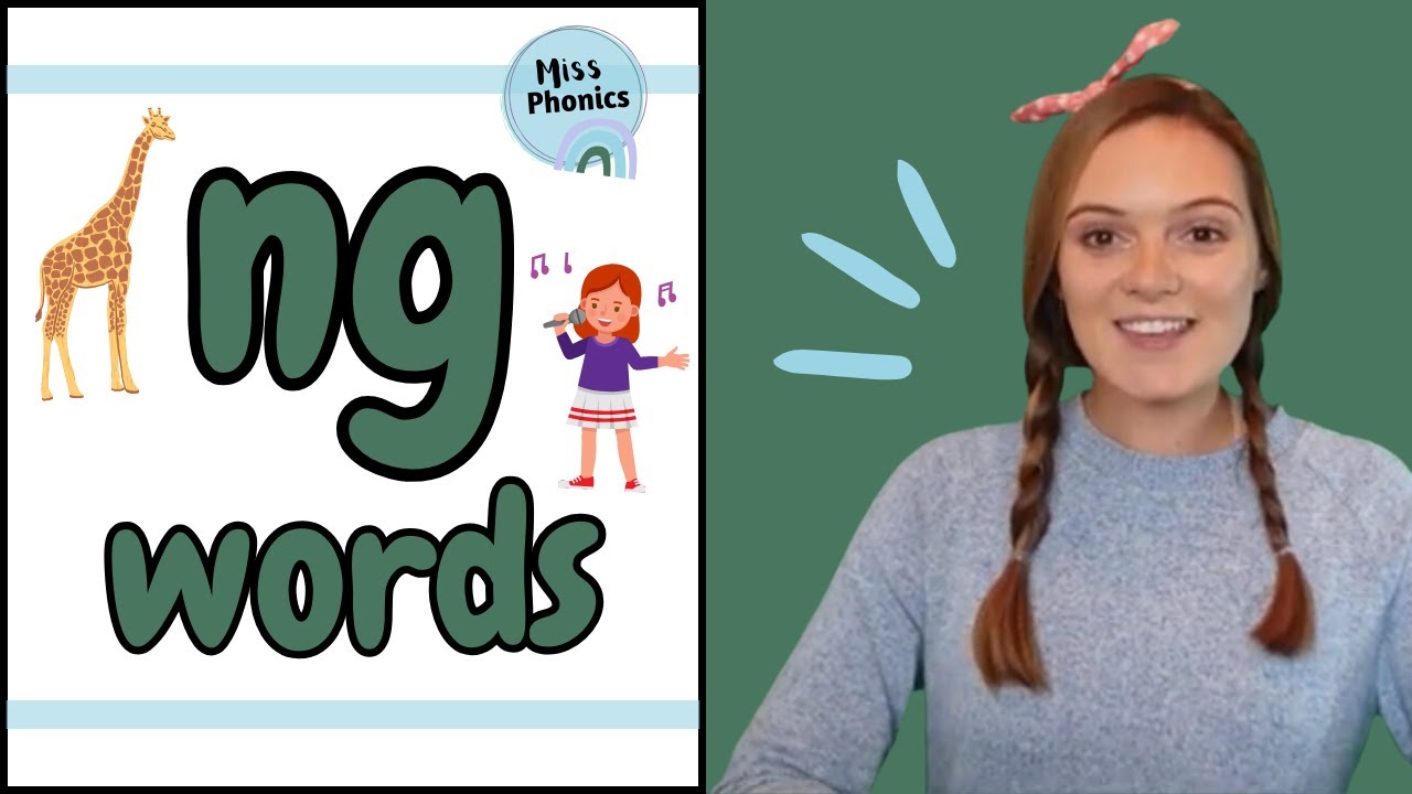 'ng' Words | Blending Phonics | ng Words with Pictures | Learn to Read ...