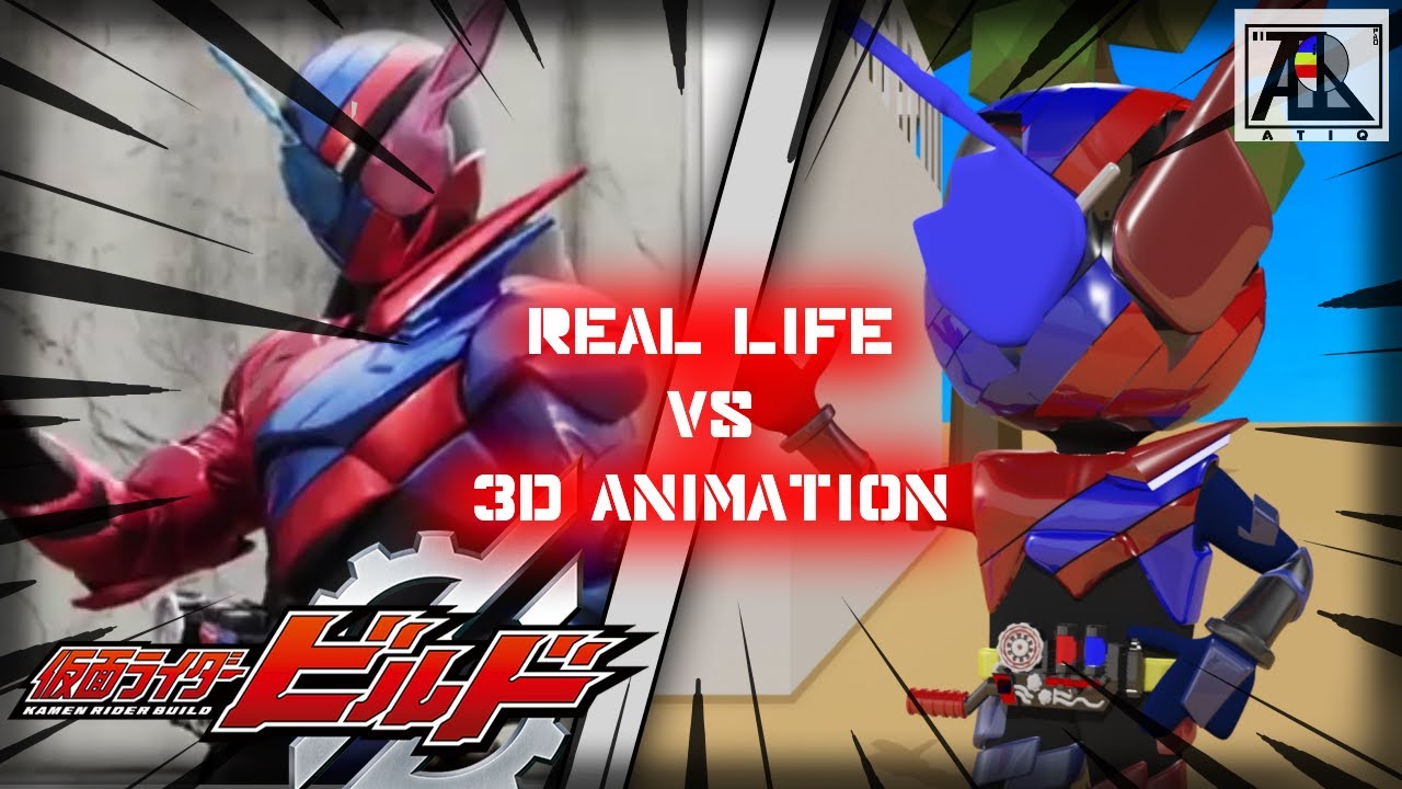KR BUILD l Live-Action and 3D Animation Comparison l Fanmade - YouTube