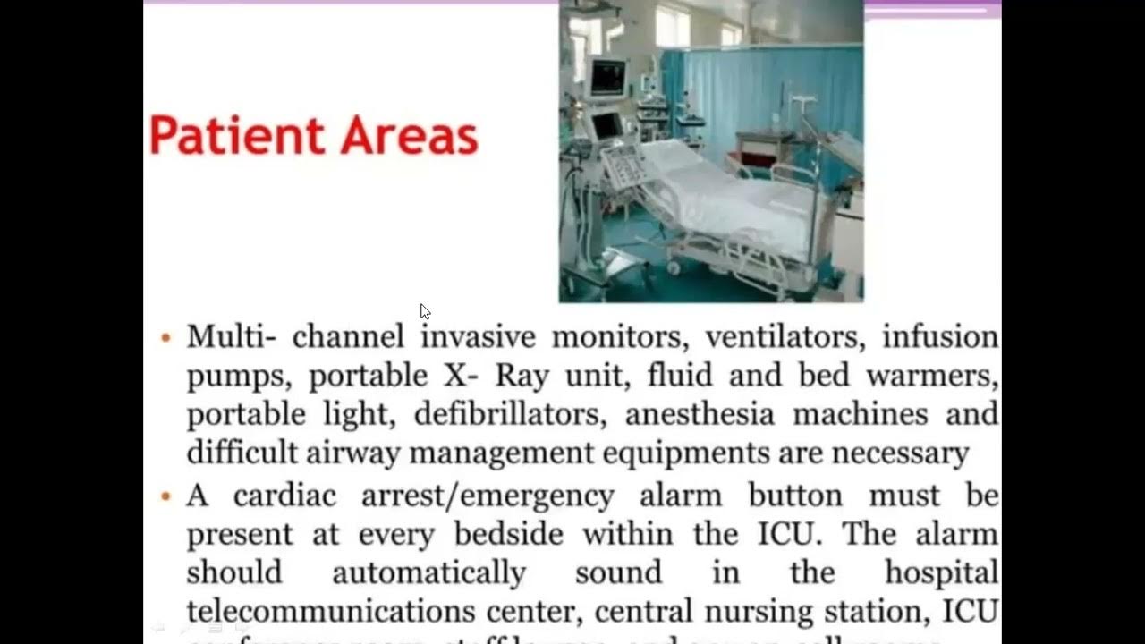 CRITICAL CARE NURSING: KMU-INS-BSN-7TH SEMESTER UNIT-1 LECTURE-V - YouTube