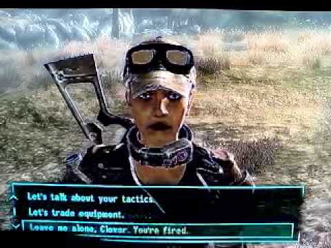 fallout 3 clover follower companion gameplay - YouTube