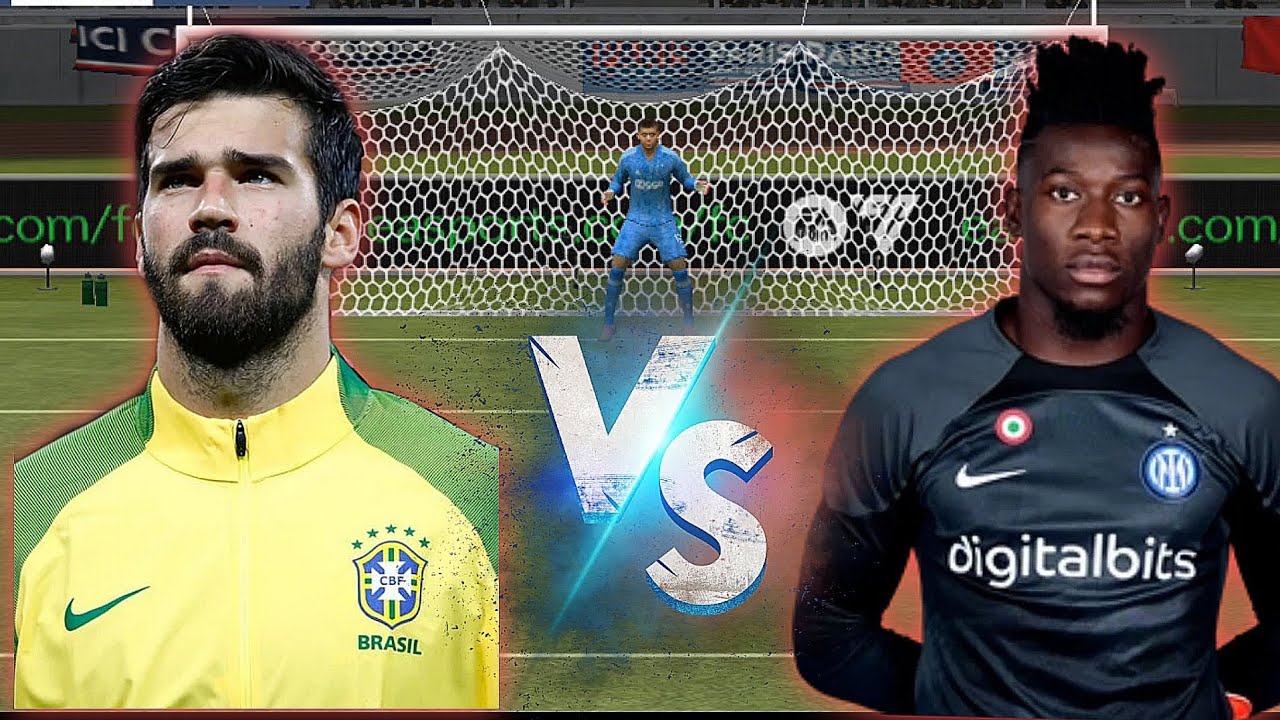 ALLISON VS ONANA WHO IS THE BEST SAVE || FIFA MOBILE 23 - YouTube