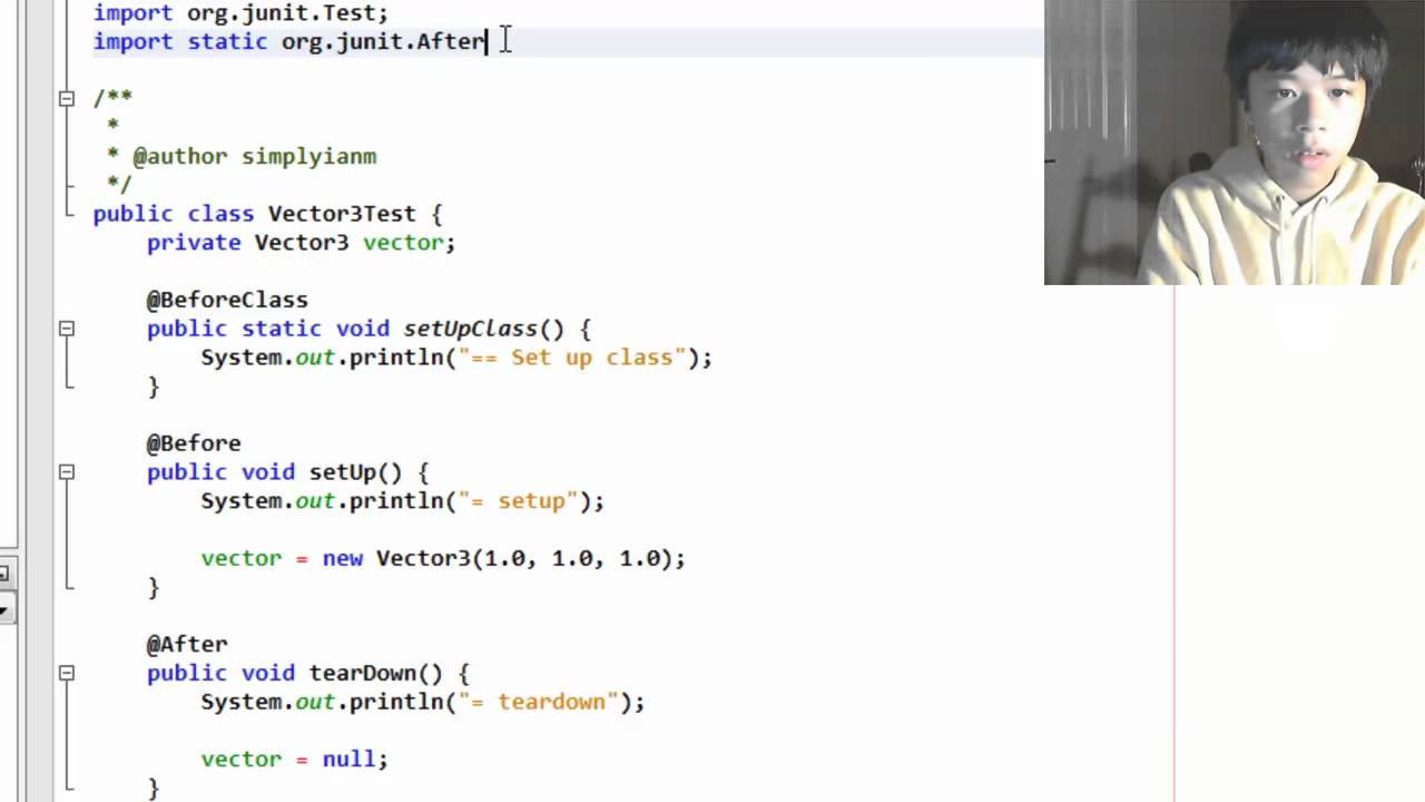 JUnit 4 Tutorial Setting Up And Tearing Down Writing Common Code For JUnit 4 Tutorial Setting Up And Tearing Down Writing Common Code For