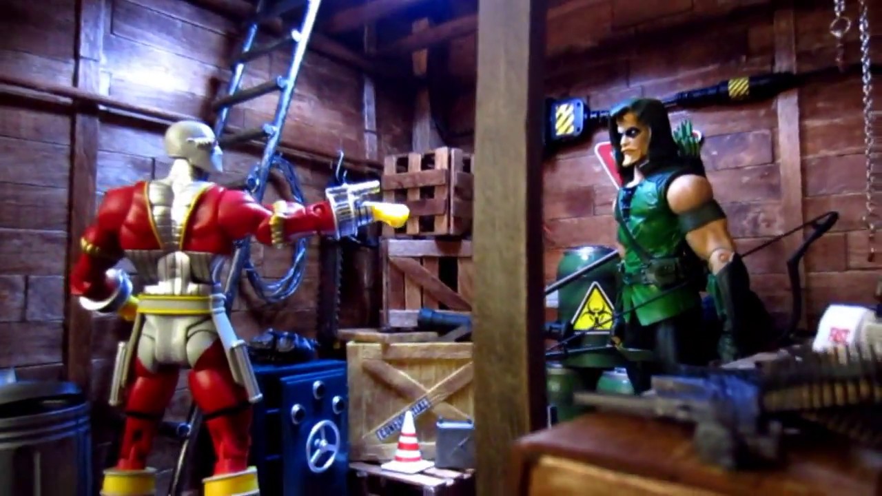 DC Universe Arrowverse Joker's Secret Hideout Batman & Robin ACBA ...