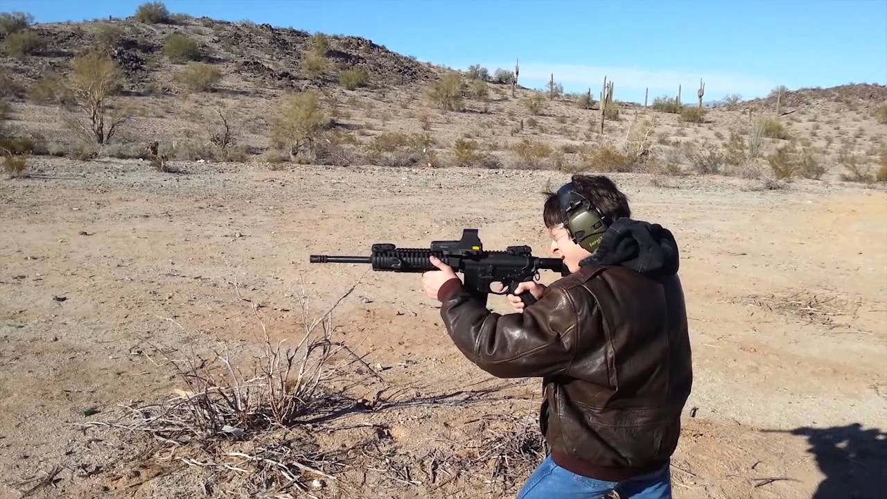Shooting Full Auto M16 when I was 13 Years Old - YouTube