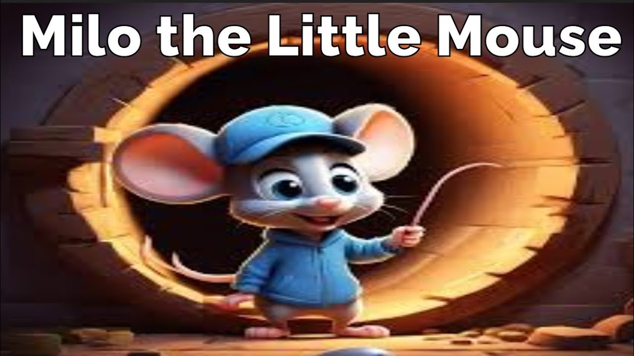 "Milo the Little Mouse 🐭 | Fun Kids' Poem About Friendship and ...
