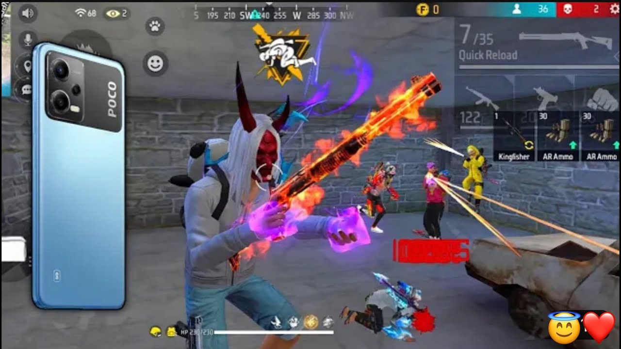 Ruck ff 99% headshots rate 🎯solo vs squad full map gameplay⚡️back on ...