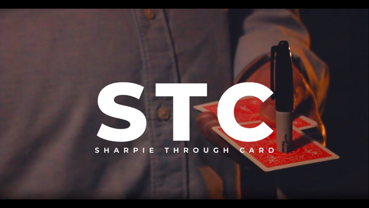 Sharpie Through card by Peter Nardi STC - YouTube
