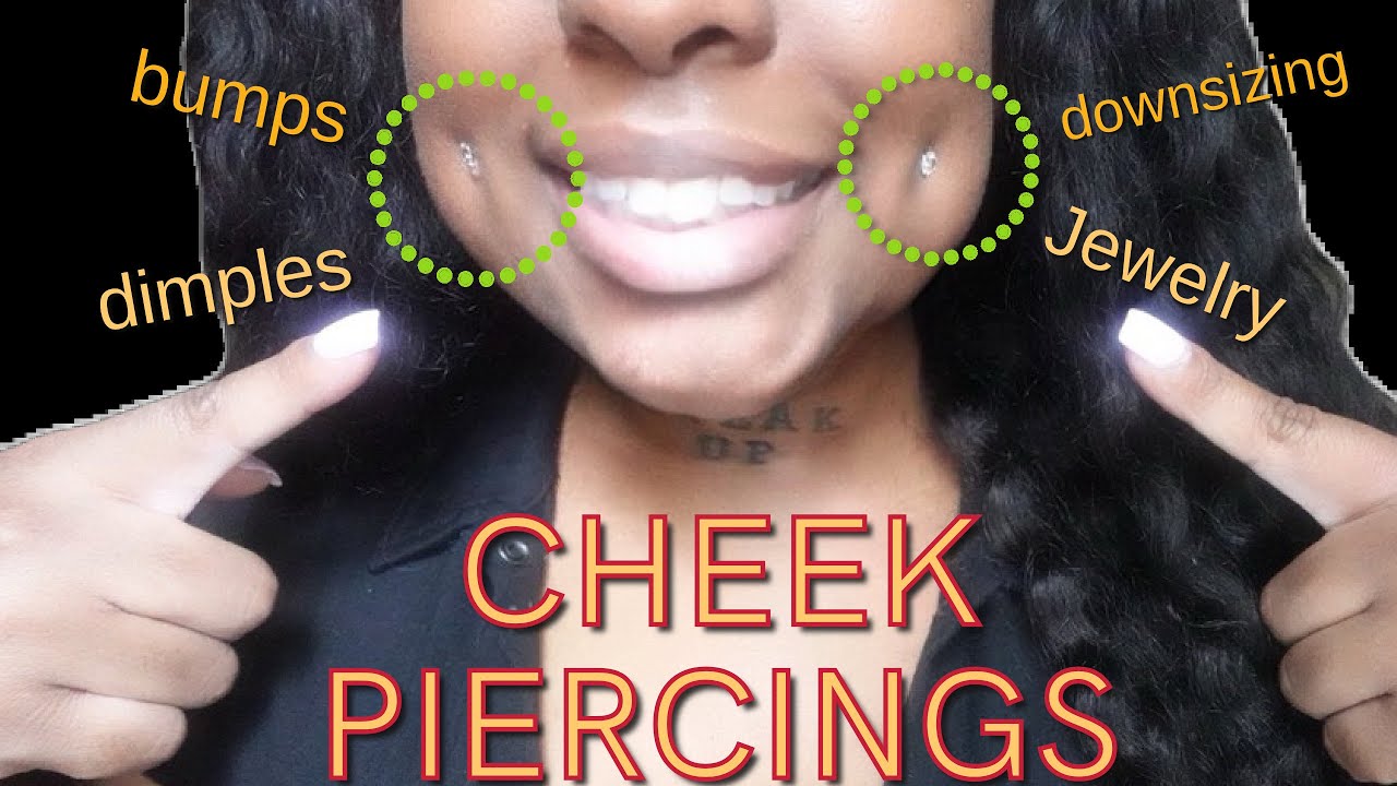 THE ULTIMATE TIPS FOR CHEEK/ DIMPLE PIERCINGS (2024) #bodymodifications ...