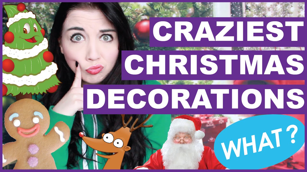 The CRAZIEST Christmas Decorations Ever! - YouTube