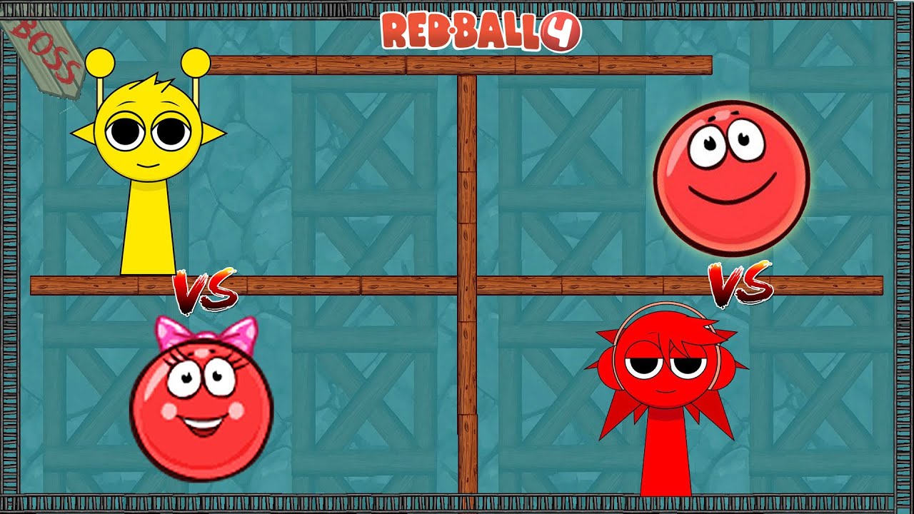 Red Ball 4 Sprunki Family Fights - YouTube