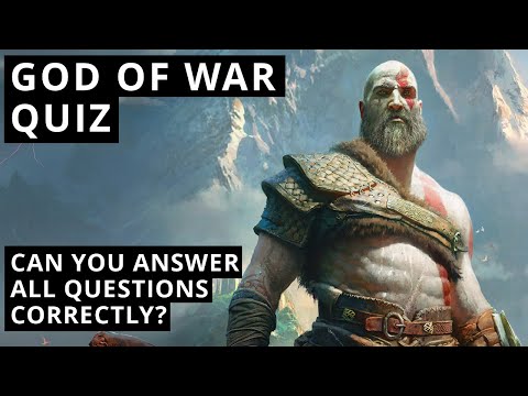 GOD OF WAR QUIZ - Test Your Knowledge About The God Of War Series