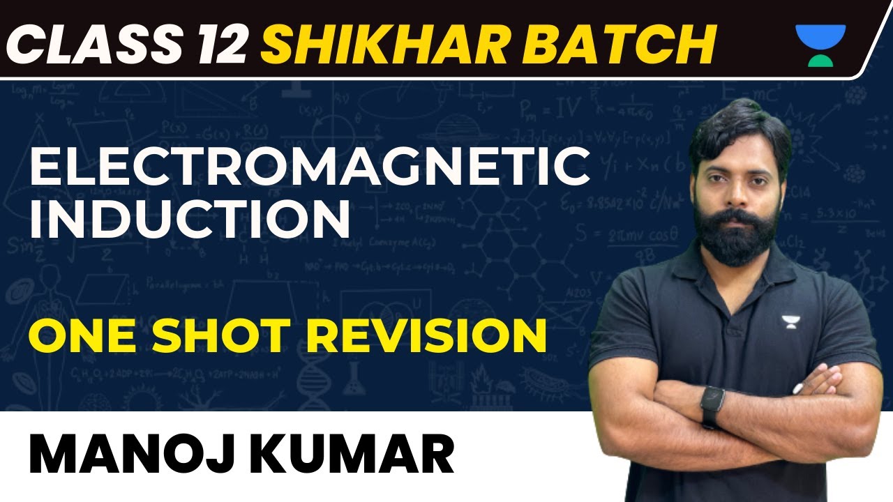 Class 12 | Electromagnetic Induction | One Shot Revision | Manoj Kumar | Shikhar Crash Course ...