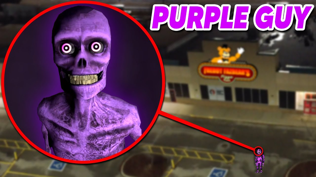 Drone Catches PURPLE GUY From FIVE NIGHTS AT FREDDY'S IN REAL LIFE ...