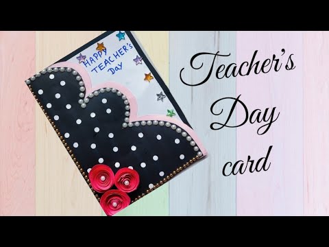 DIY Teachers day card/beautiful Handmade card making / greeting cards ...