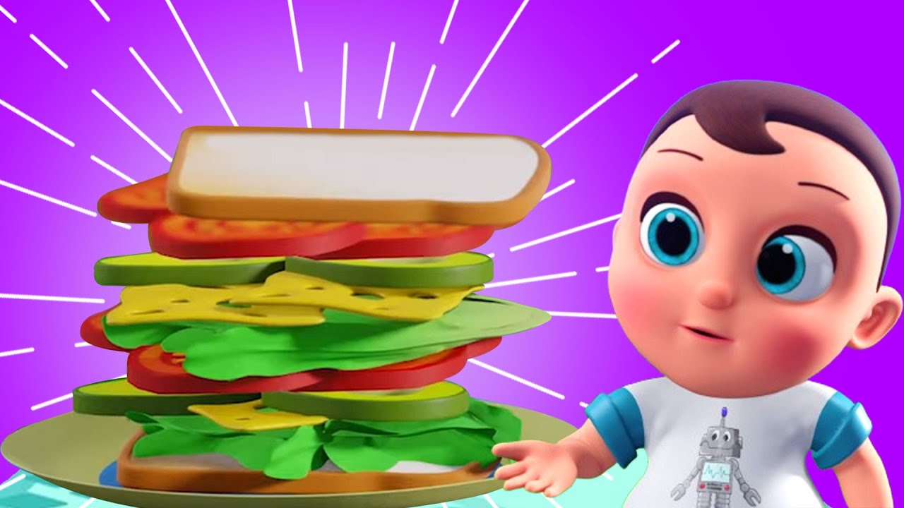 What's In Your Sandwich + Vegetables and Fruits Song for Kids by ...