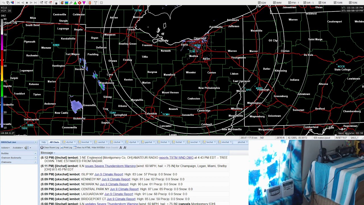 CALM BEFORE THE STORM... | EAS Alerts from June 9, 2020 (EAS #413-418 ...