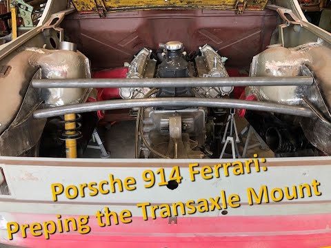914 Ferrari Build, Episode 4: Preparing for the Transaxle Mount - YouTube