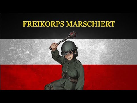 Slowed - Freikorps Marschiert - Post WW1 German Song - YouTube