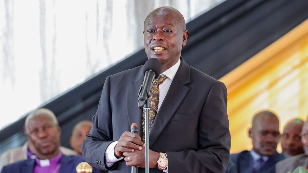 DP Gachagua's Great Speech in Laikipia During the Burial Service of ...
