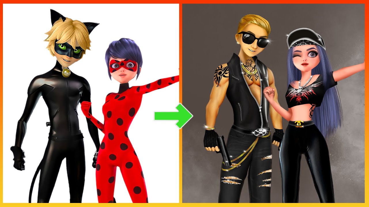 Miraculous: Ladybug And Cat Noir Glow Up Into Bad Boy, Bad Girl ...