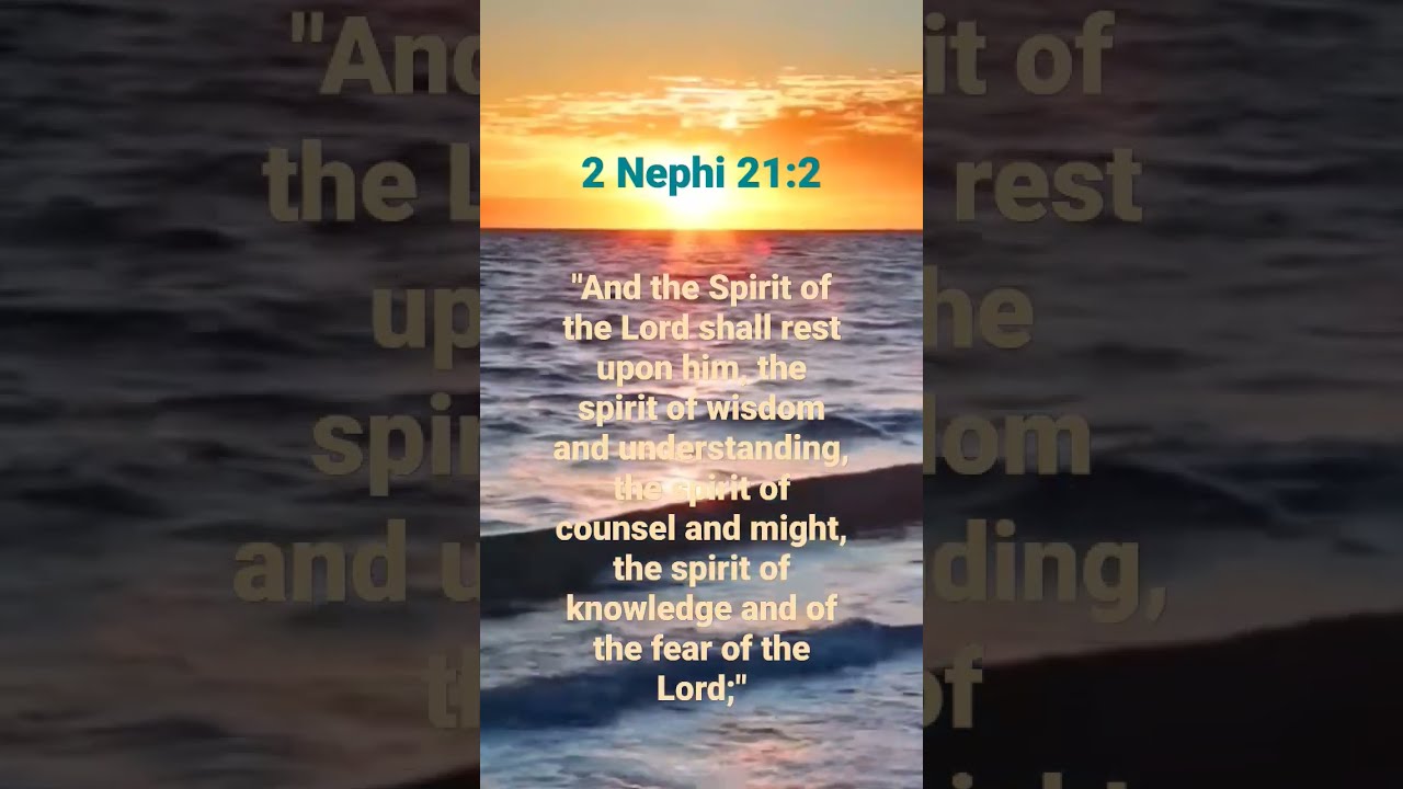Random Scripture Of The Day 2 Nephi 21 2 bookofmormon YouTube Random Scripture Of The Day 2 Nephi 21 2 bookofmormon YouTube