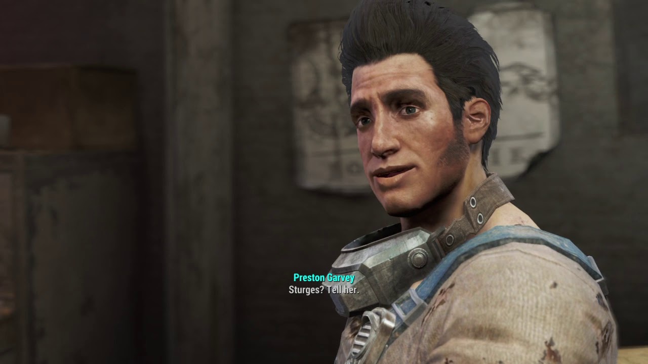 Fallout 4 Meeting Preston for the first time - YouTube