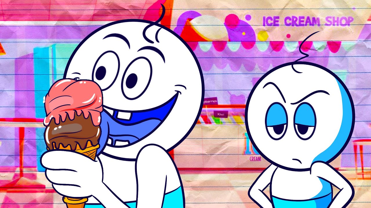 Ice cream for kids - Pencil Cartoon | Animation | Cartoons | Pencil ...