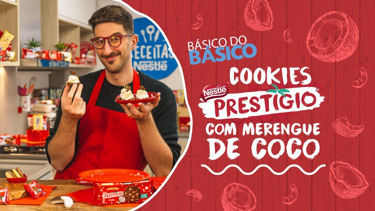 Cookie Prestígio com Merengue de Coco - Receitas Nestlé - YouTube