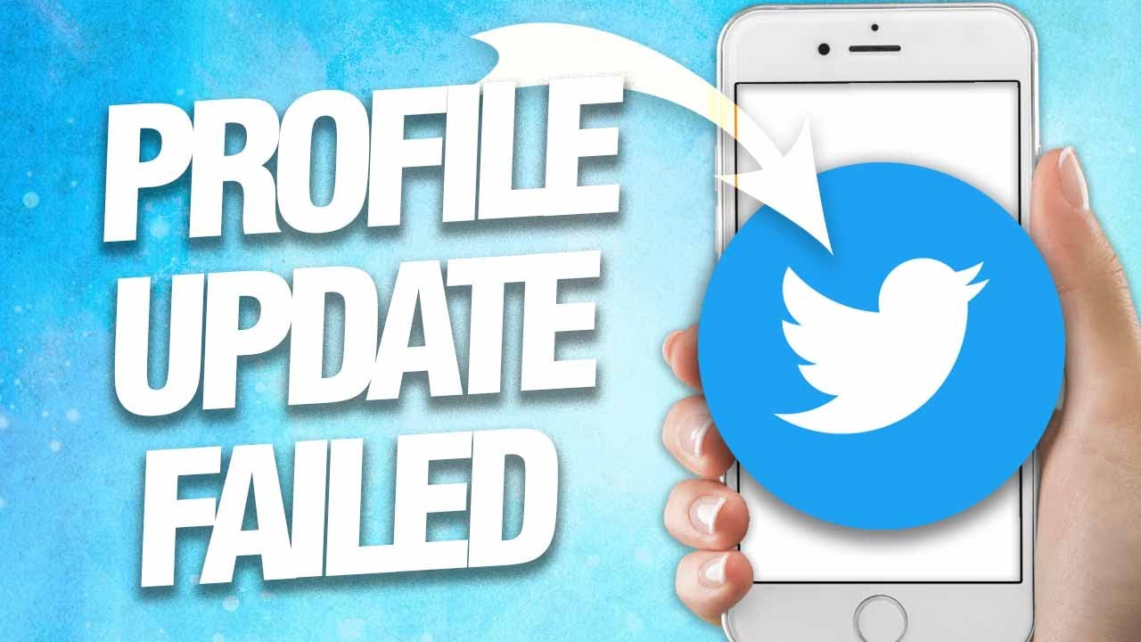 How To Fix And Solve Twitter Profile Update Failed | Final Solution ...