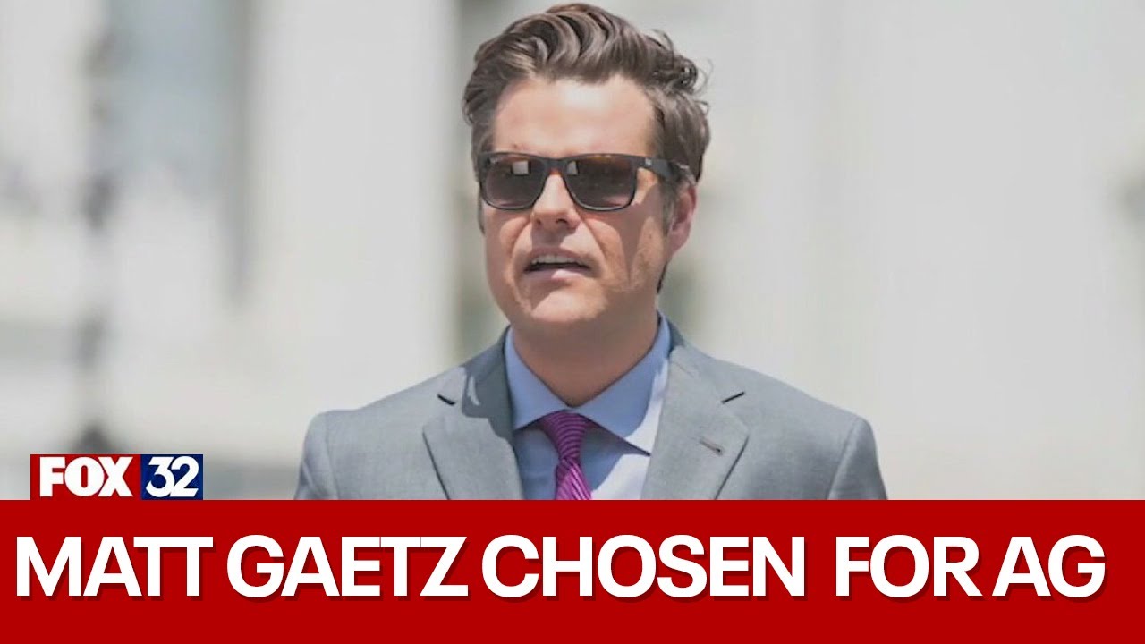 New GOP leadership, Matt Gaetz nominated for Attorney General - YouTube